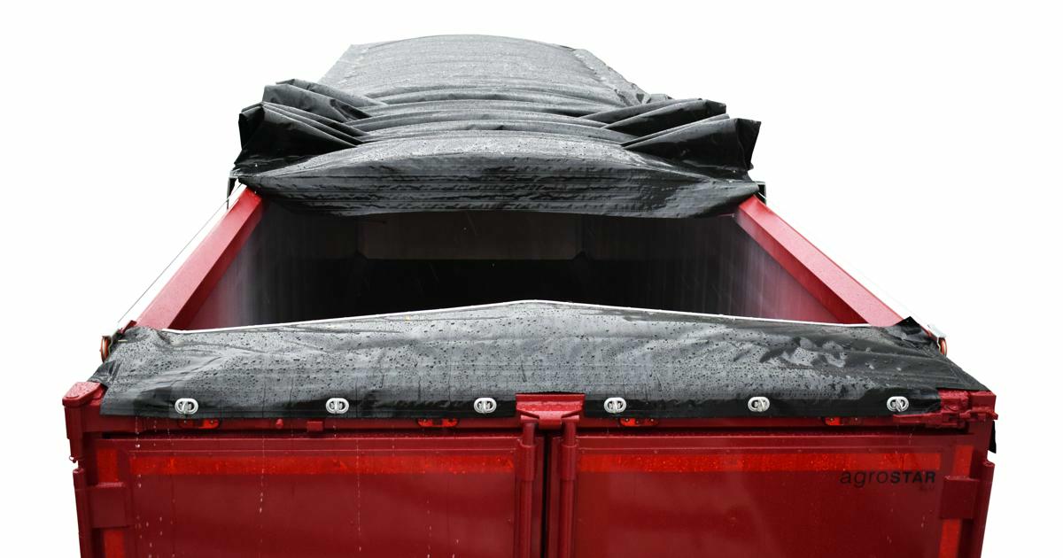 Cramaro Cereal automatic tarpaulin with fixed rear flap | STAS